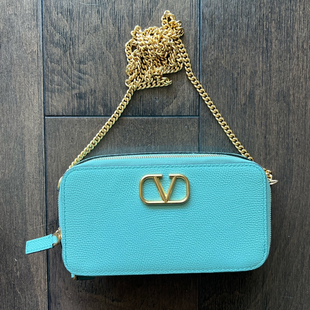 Mint Green Valentino Crossbody - Gem